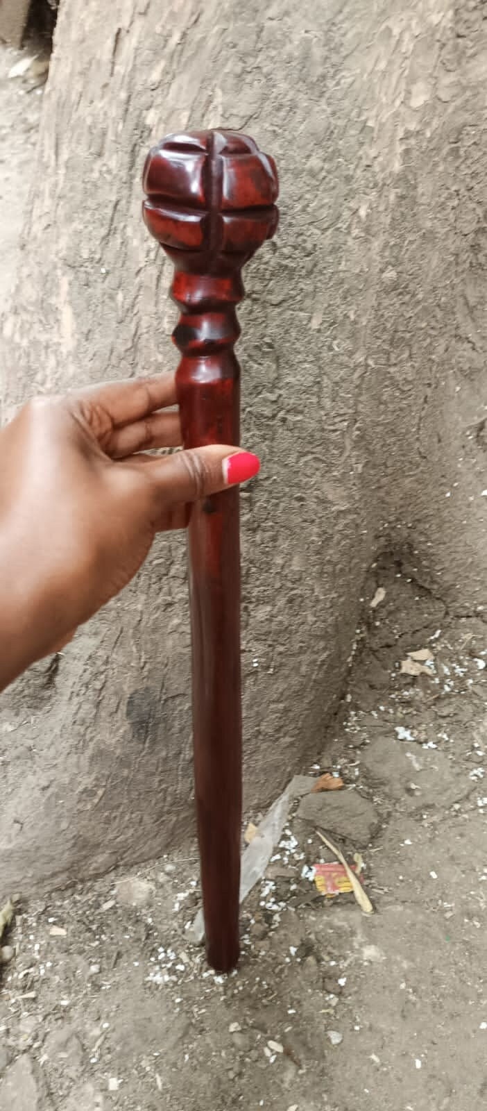 Traditional South African Style Walking Stick Cane Unisex Solid 1PC ...
