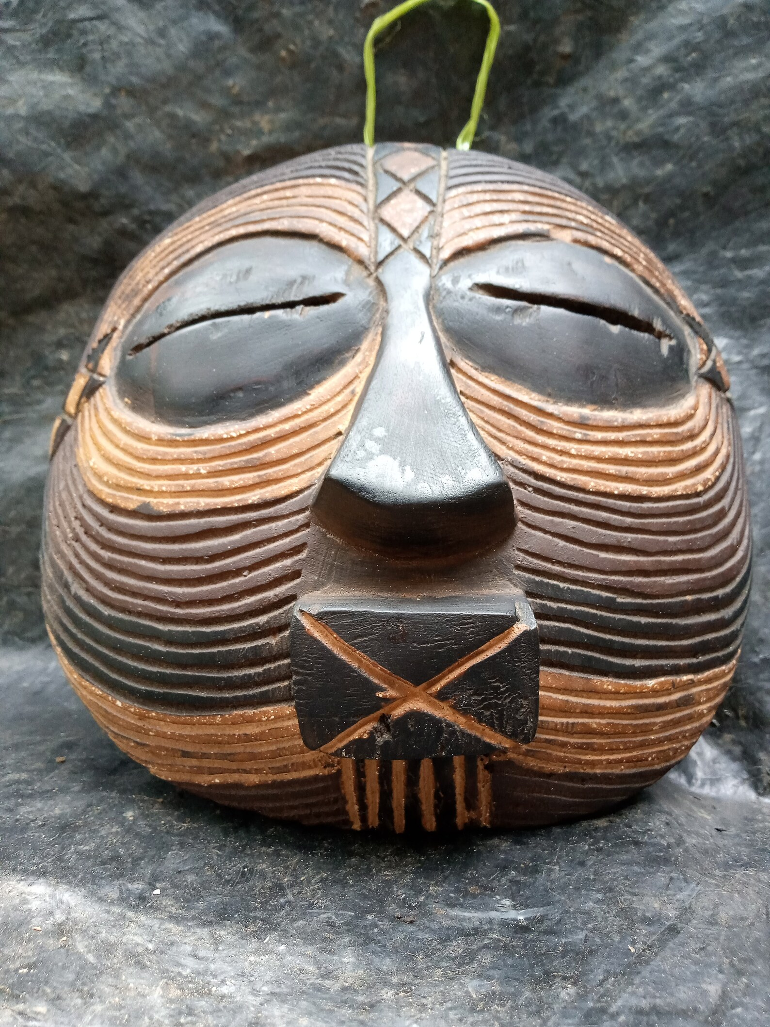 Original Baluba Tribe Vintage Mask DRC Africa Congo Wood Art | Etsy