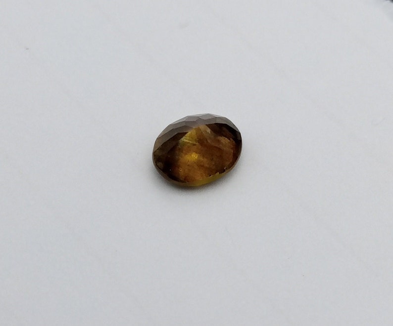 Oval 2.02ct RARE Green Orange Sheen Sapphire Untreated Natural - Etsy