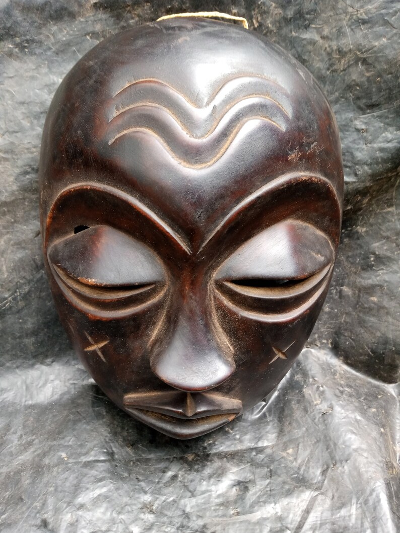 Pende Tribe Original Vintage Tribal Mask Decorative Wall - Etsy