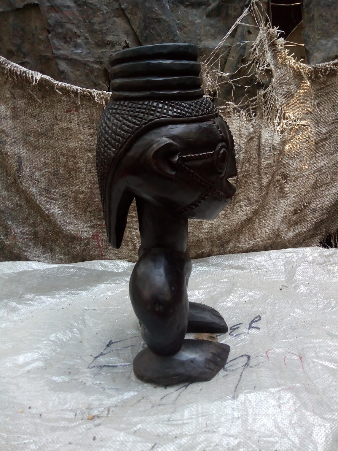 Antique Tabwa Tribe Drinking Cup Original Rare Congo Primitive - Etsy