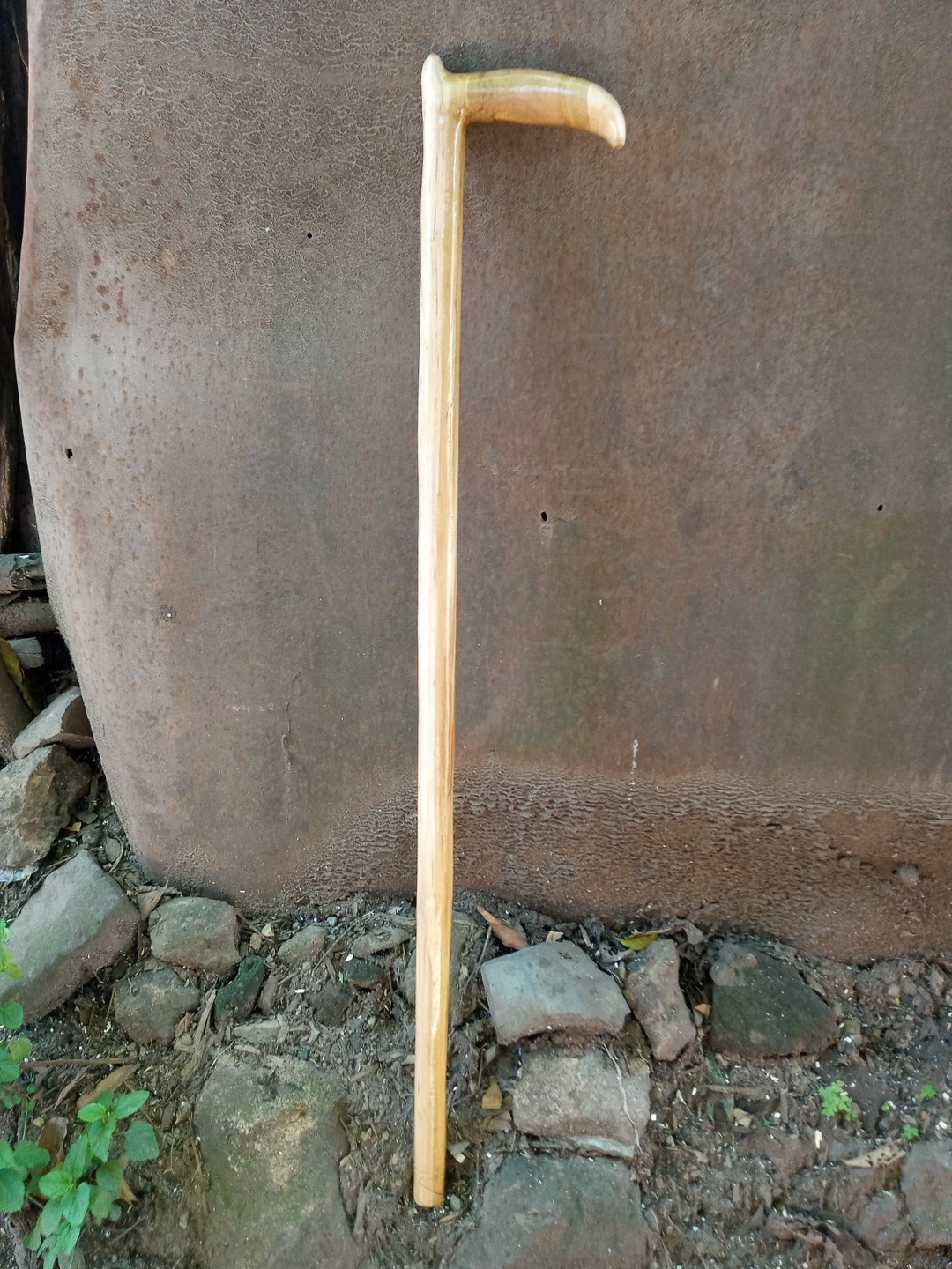 Original African Hiking Walking Stick Classic Cane Handmade Kenya ...