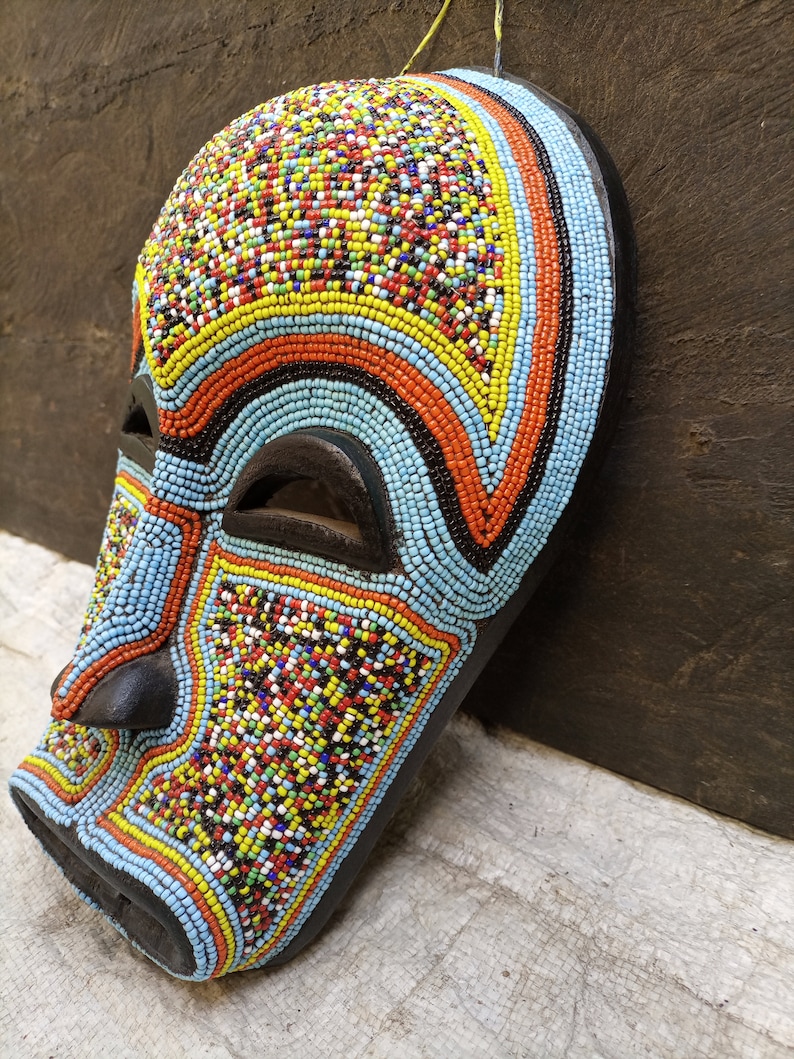 Original Kwele Tribe Tribal Mask Gabon West Africa Wood Art - Etsy