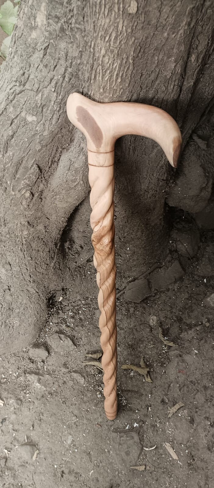 Original African Hiking Walking Stick Cane Handmade Kenya Africa Solid ...