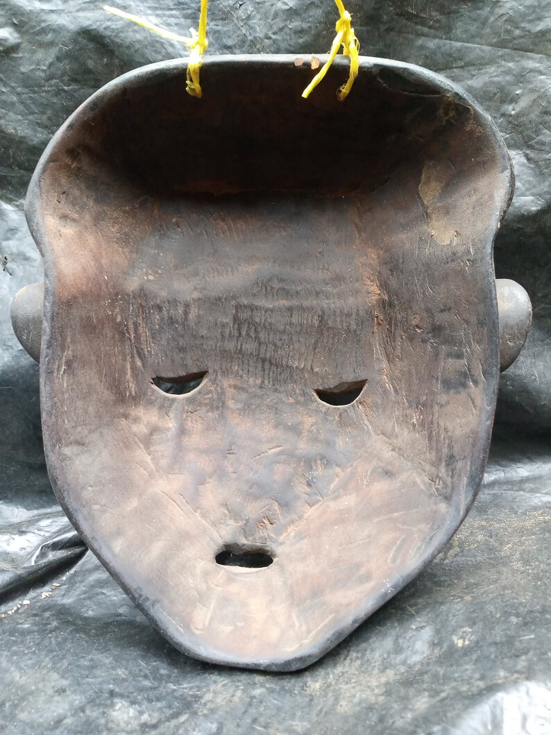 Lwalwa Tribe Vintage Mask DRC Congolese Africa Original Wood | Etsy