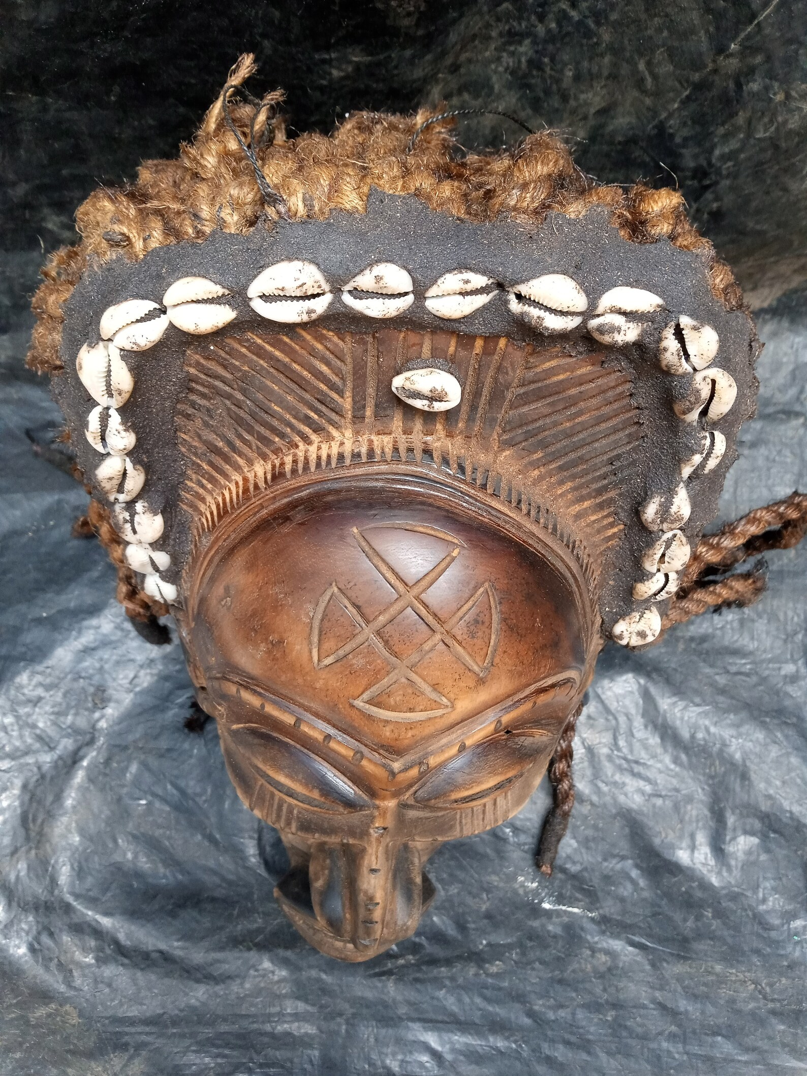 Vintage Kuba Tribe Mask DRC Africa Congo Original Wood Art - Etsy
