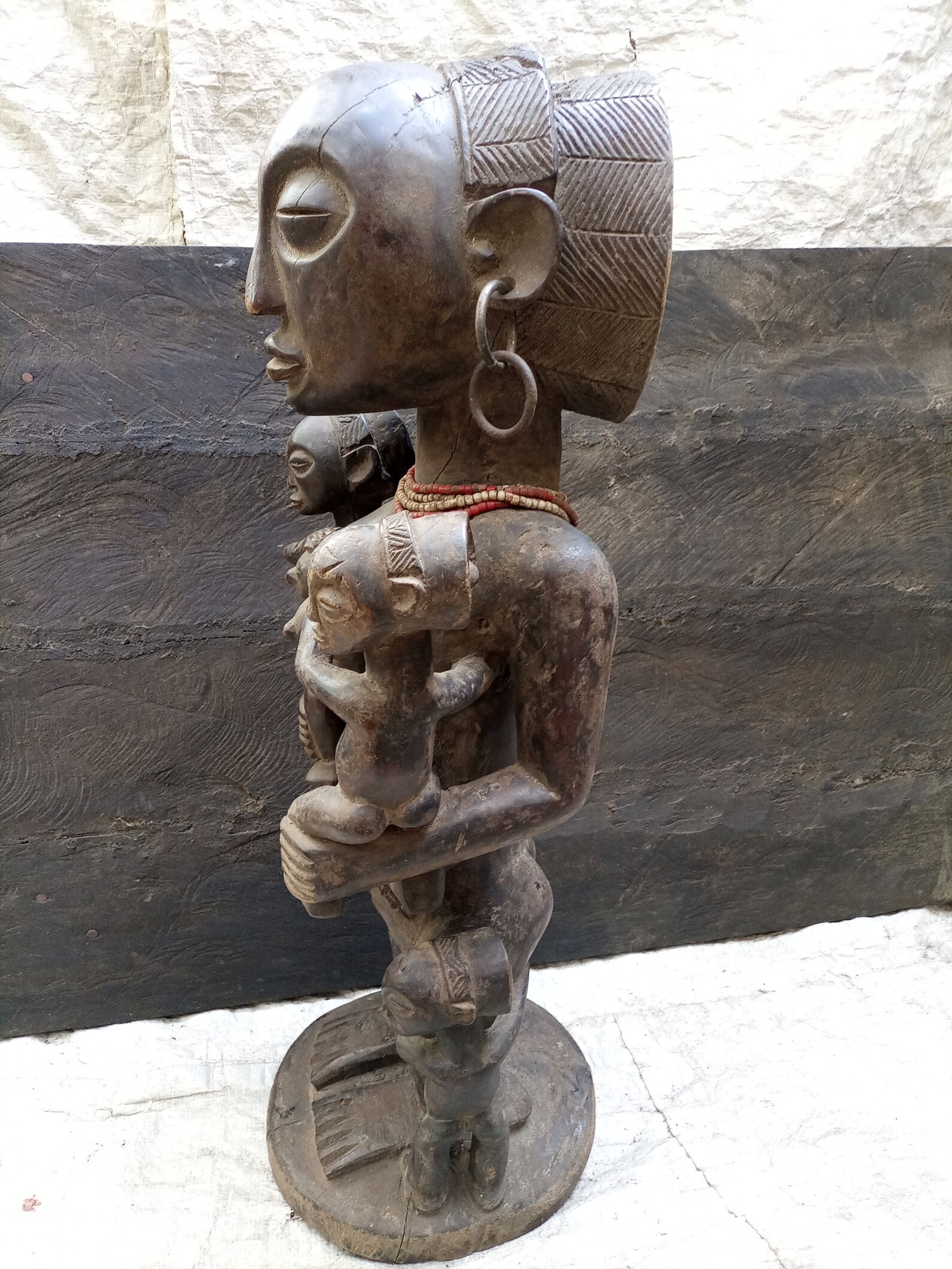 Original Luba Family of 5 Vintage Statue DRC Africa Primitive - Etsy