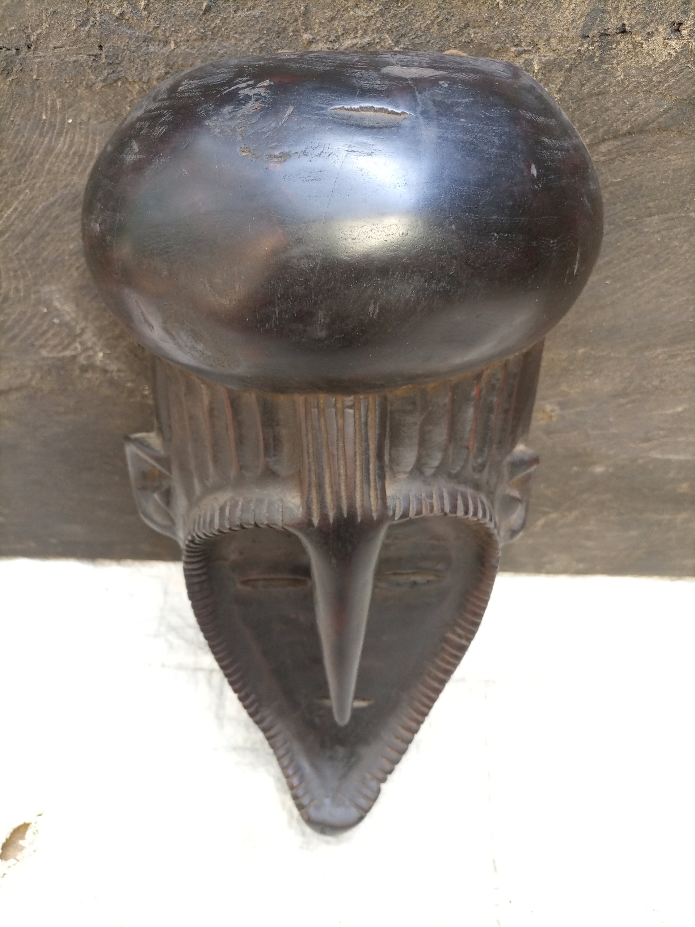 Functional Kwele Tribe Tribal Mask Gabon West Africa Wood Art | Etsy