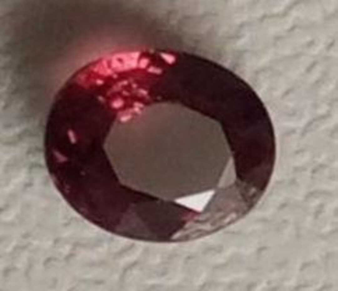0.50ct VS Natural Earth-mined Ruby Gemstone Oval Cut Untreated Tanzania ...