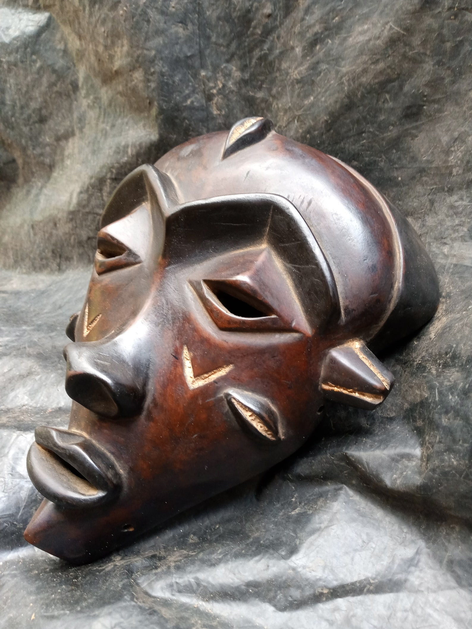 Original "maladie" Pende Tribe Vintage Tribal Mask Decorative Wall ...