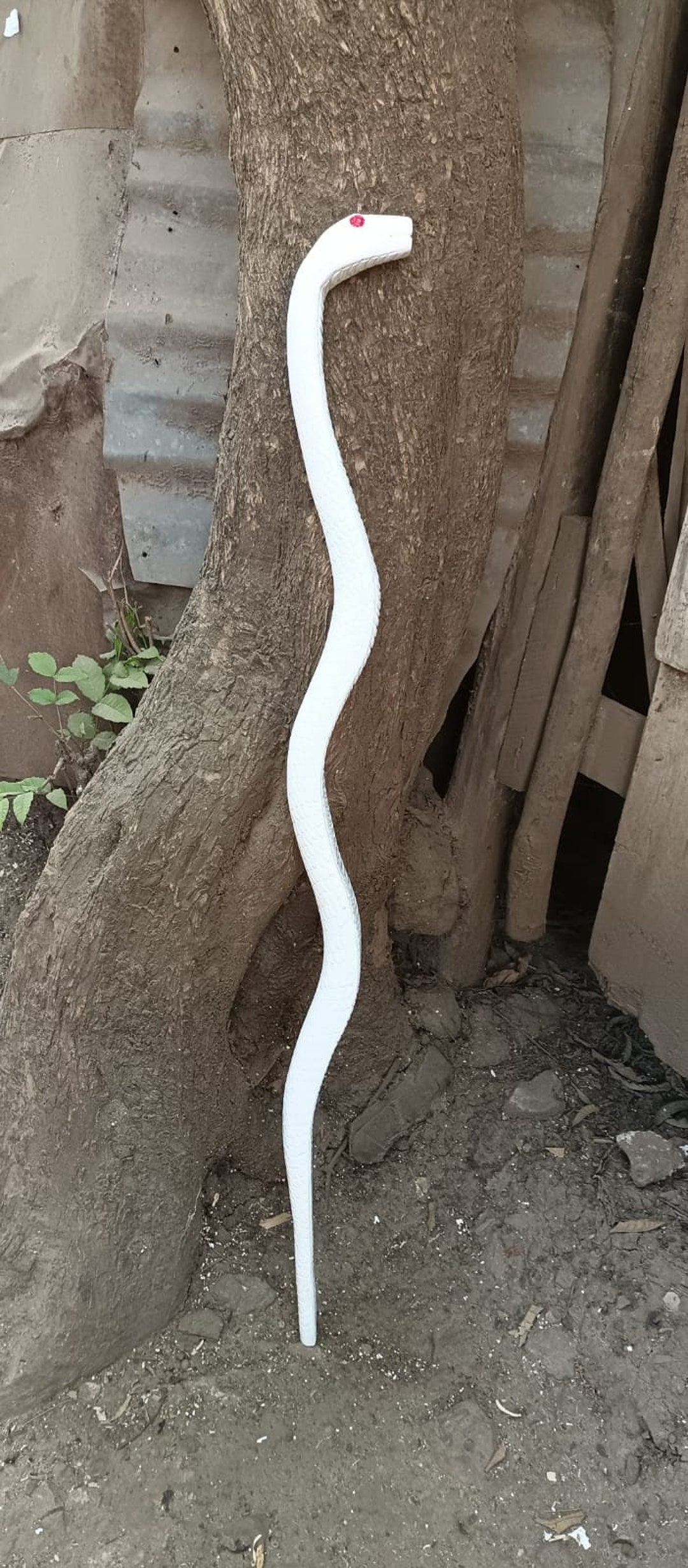 Sudanese Style Serpent Snake Original Hiking Walking Stick Cane ...