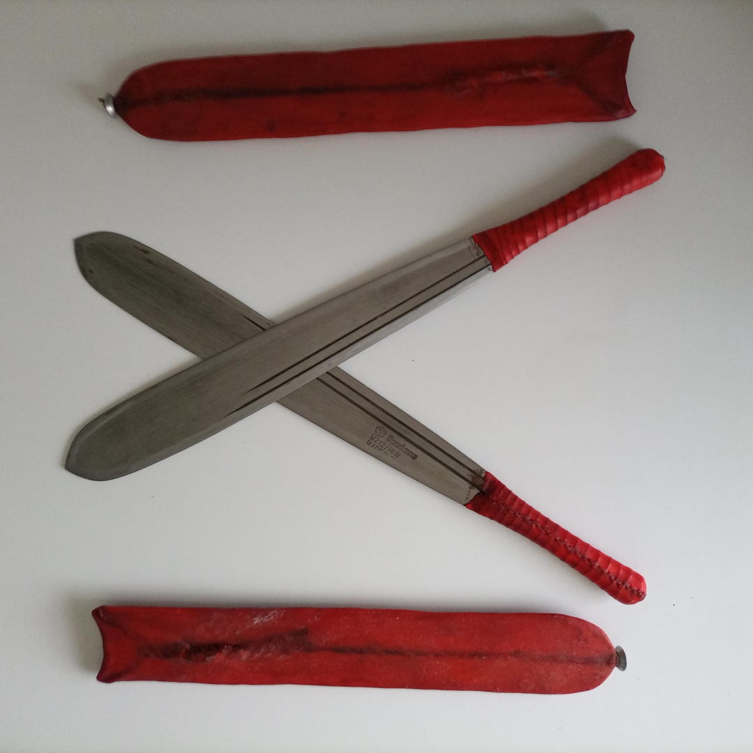 Original Maasai Seme Machete Panga Hunting Knife High Carbon Steel ...