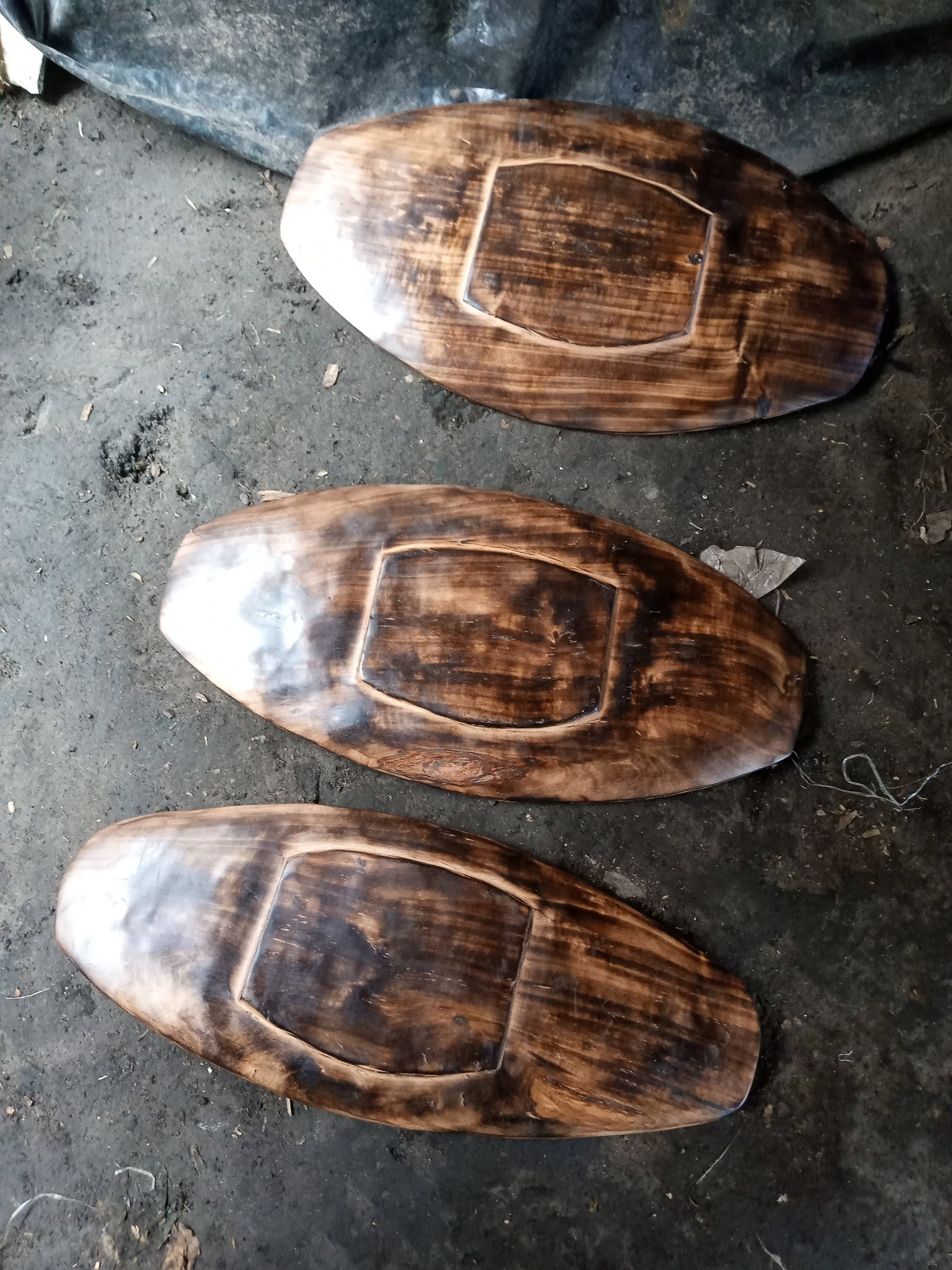 Bread Serving Trays Plates Set of 3 Various Sizes Home Kitchen ...