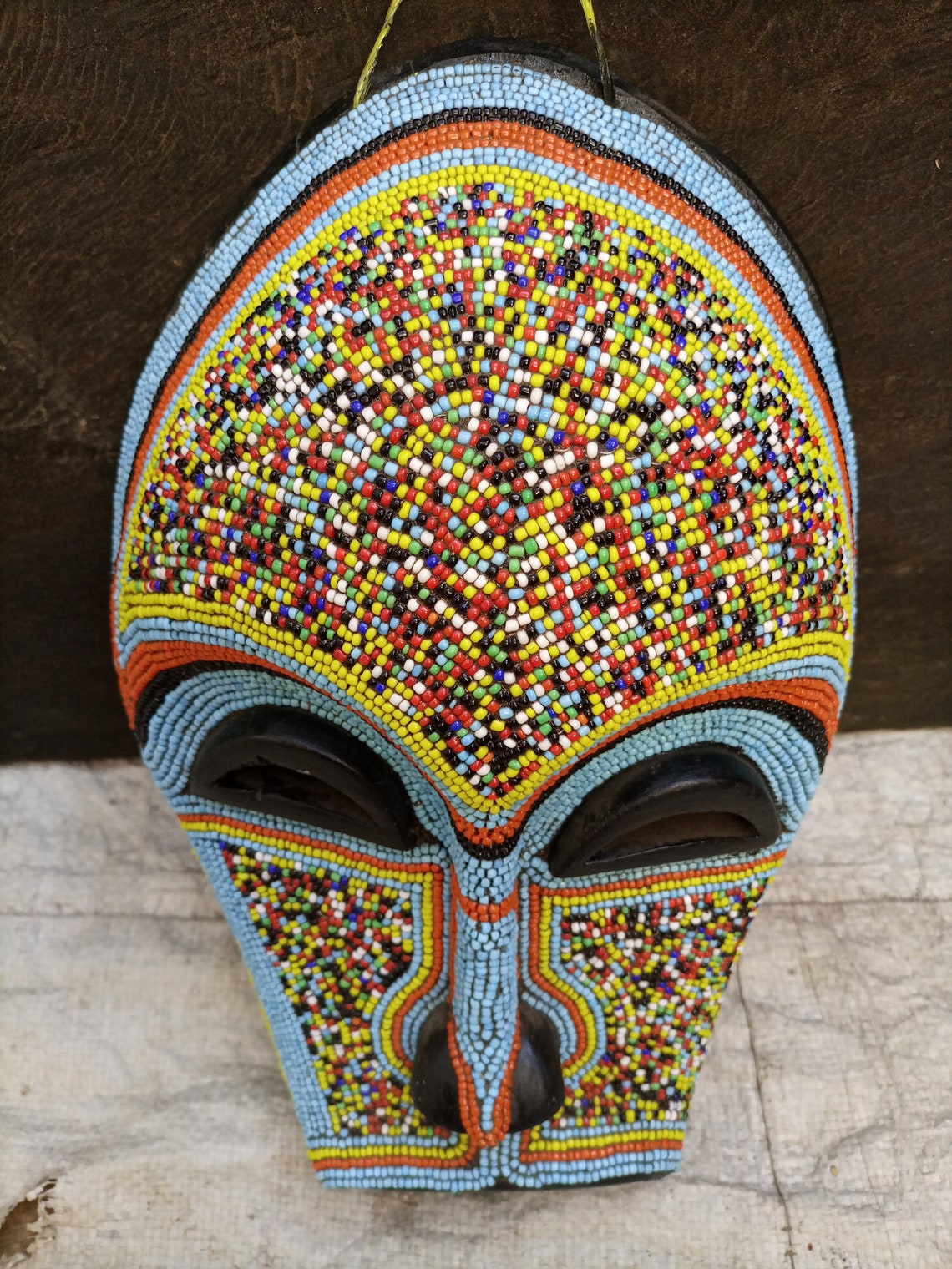 Original Kwele Tribe Tribal Mask Gabon West Africa Wood Art - Etsy