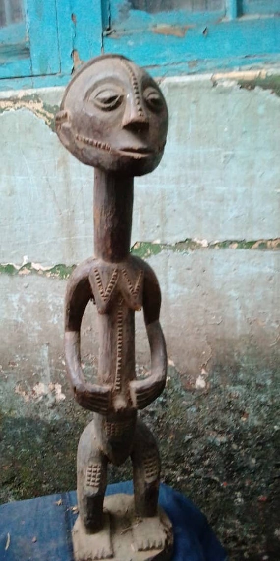 Original Tabwa Tribe brave Woman Rare Statue - Etsy