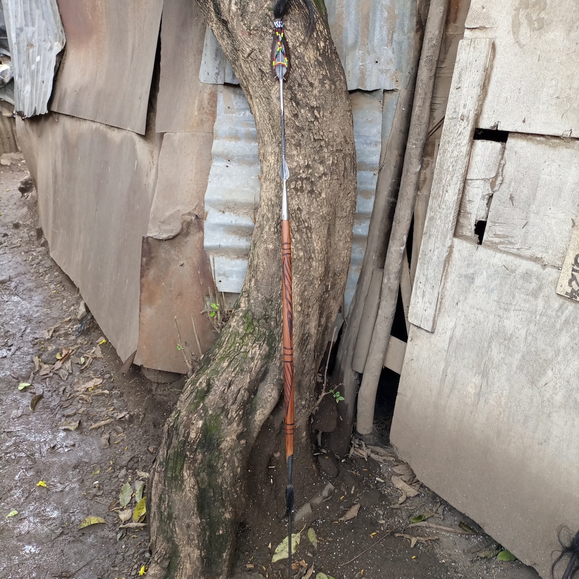 Maasai Spear Original Fully Functional Ceremonial 60IN - Etsy