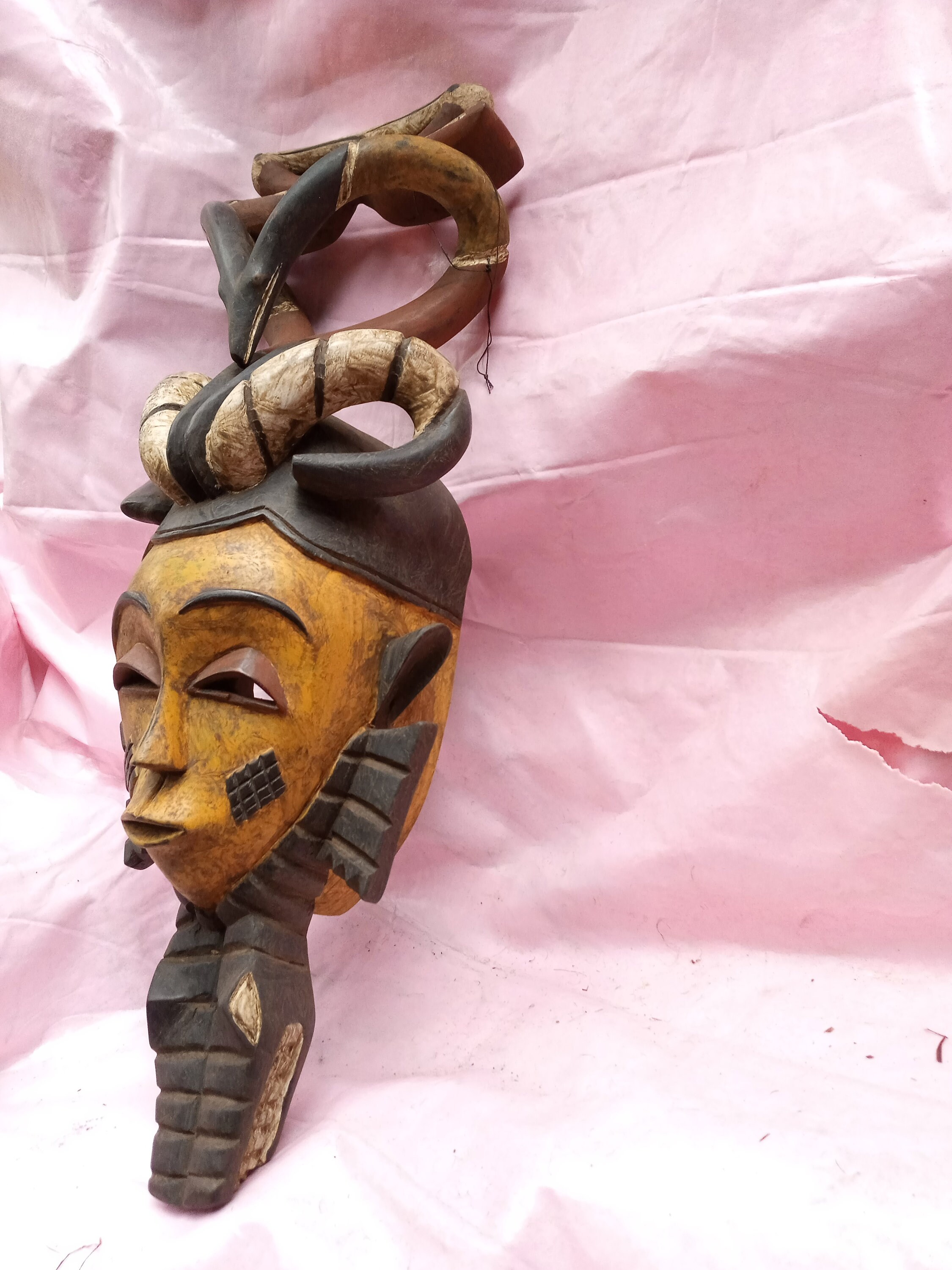 Vintage Bambara Tribe Mask Mali West Africa Original Wood Art | Etsy