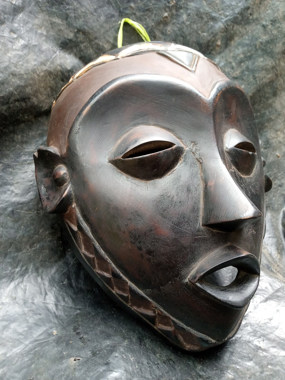 Pende Tribe Original Vintage Tribal Mask Decorative Wall Hanging USED ...