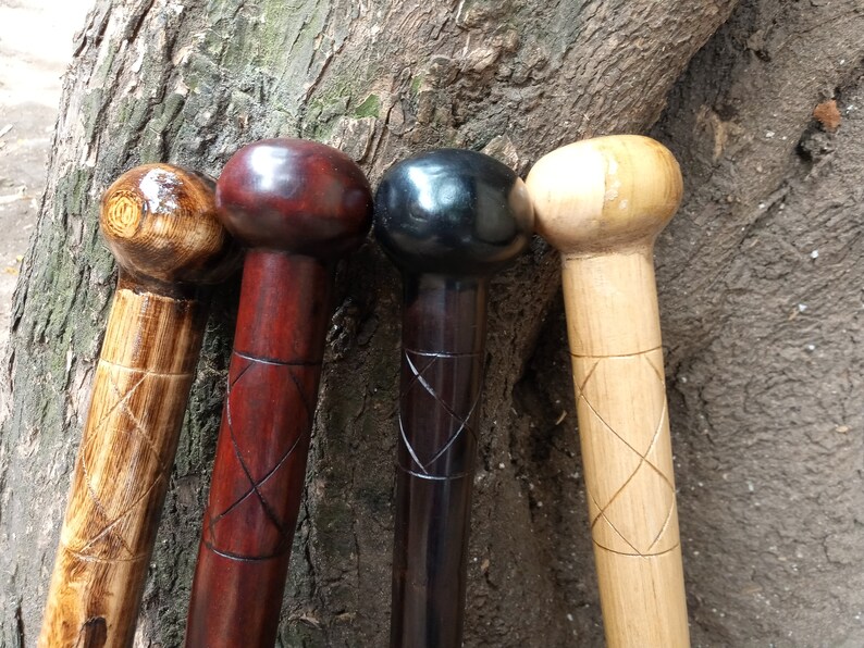 Original Carved Wood African Unisex Cane Walking Hiking Stick - Etsy