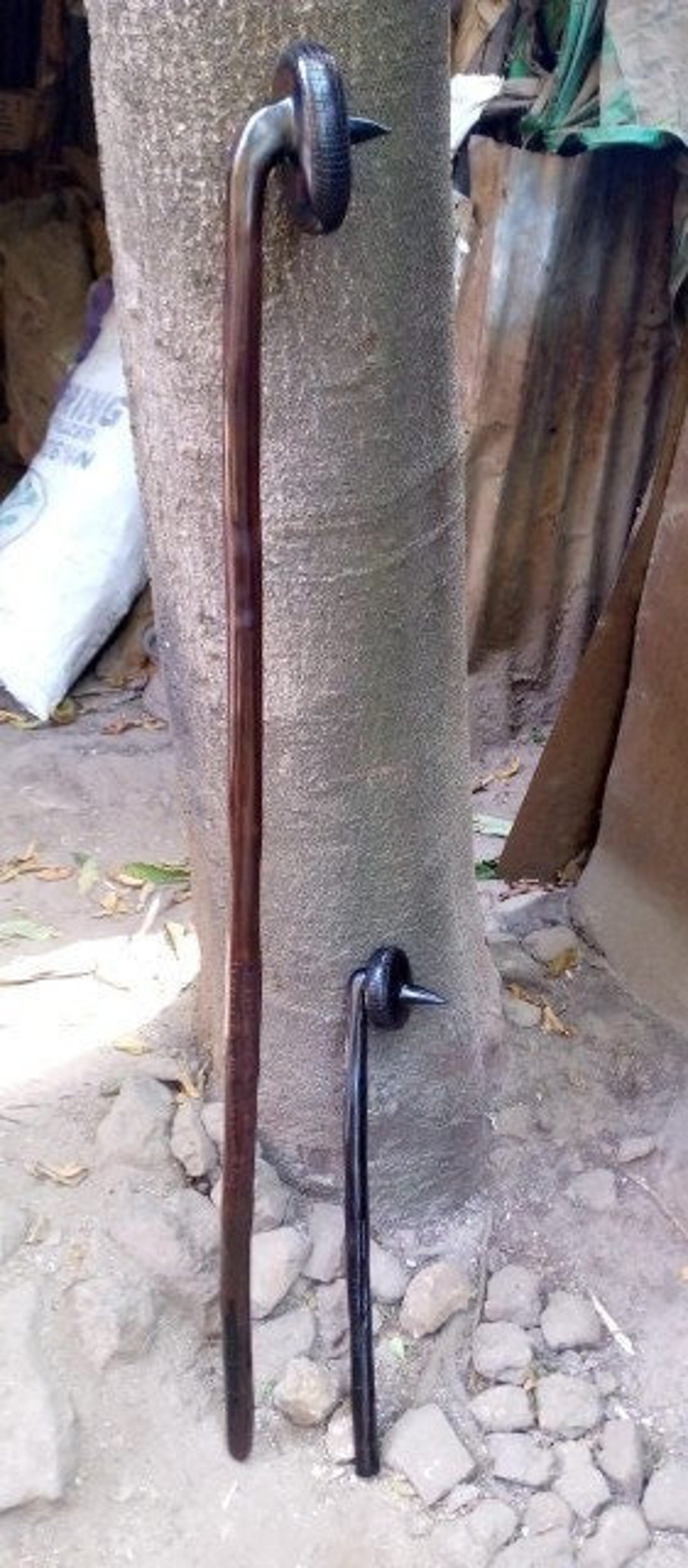 4x1.5inch Tokofini Disc Conical Pineapple Handle Original African ...