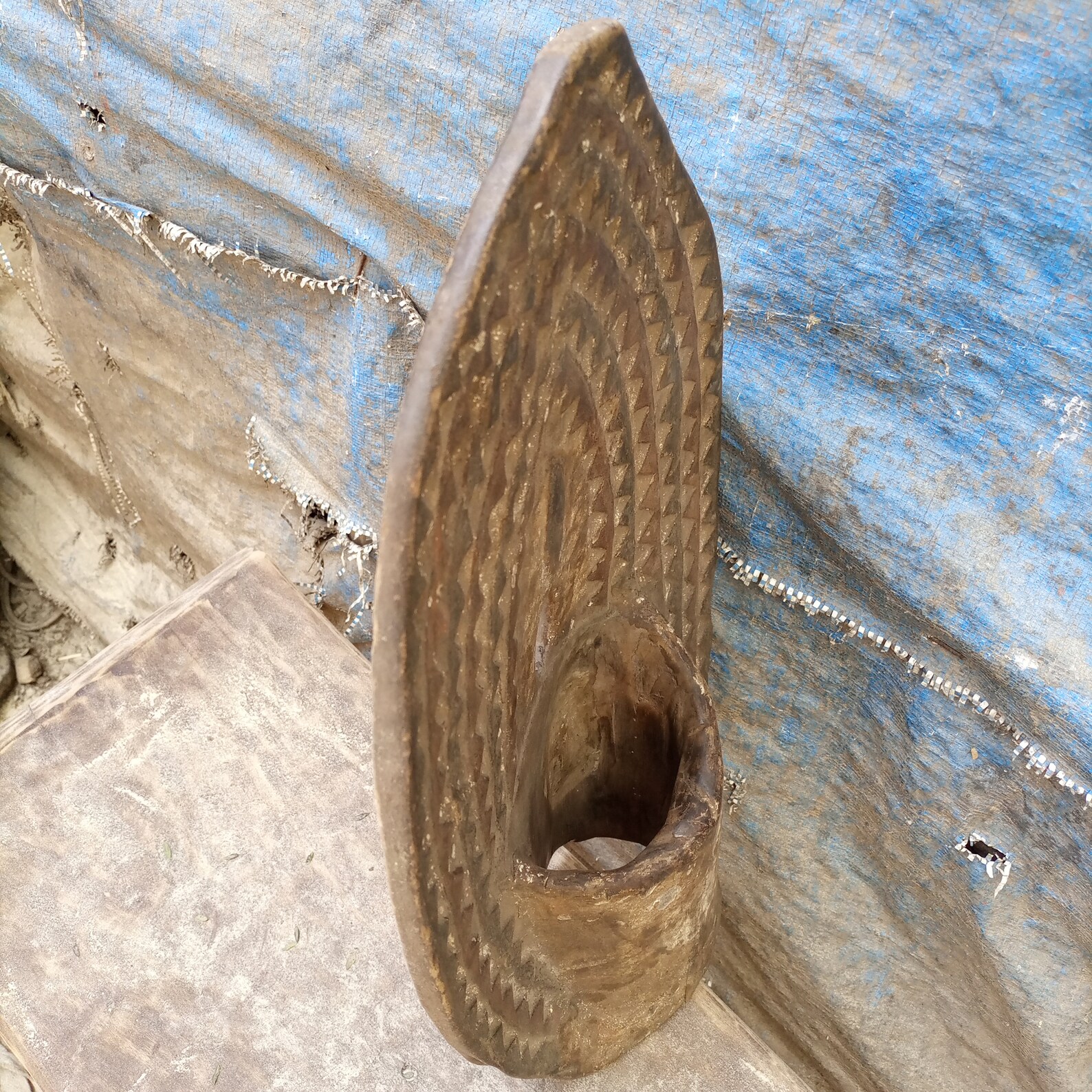 Original Ngao Vintage Kikuyu Warriors Shield Fully-functional Black ...