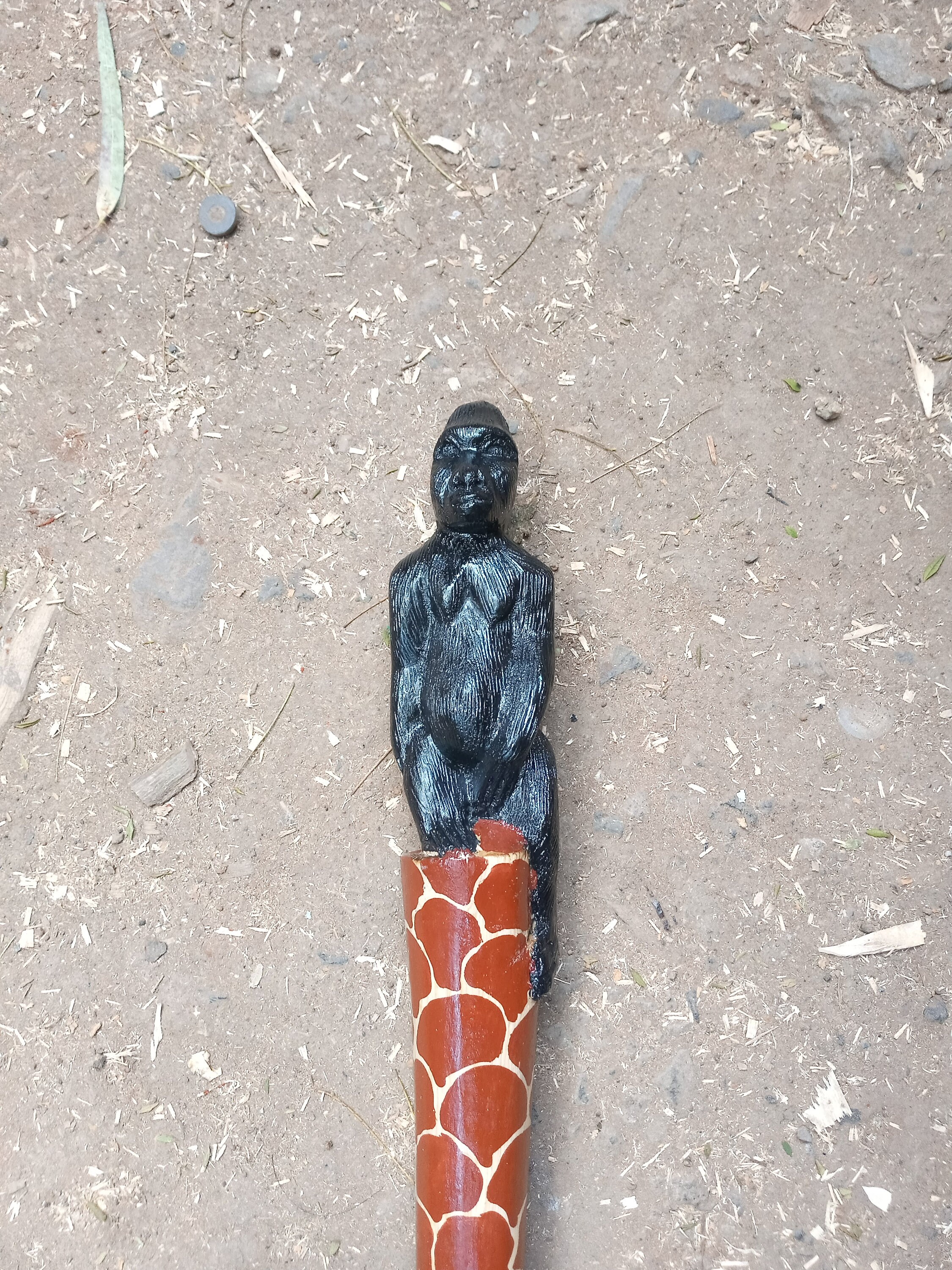 41-73inch Original Unisex Style African Gorilla Rungu Walking | Etsy