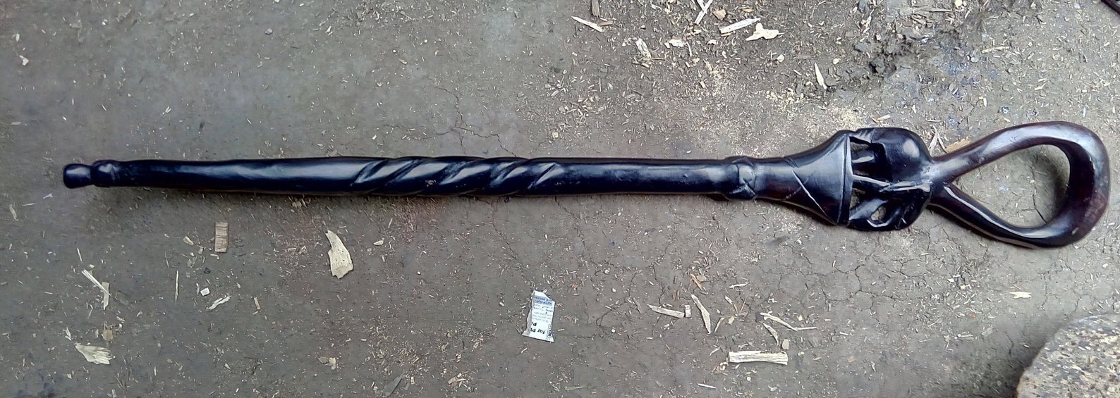 Original 1920 Style African Elephant Walking Stick Cane - Etsy