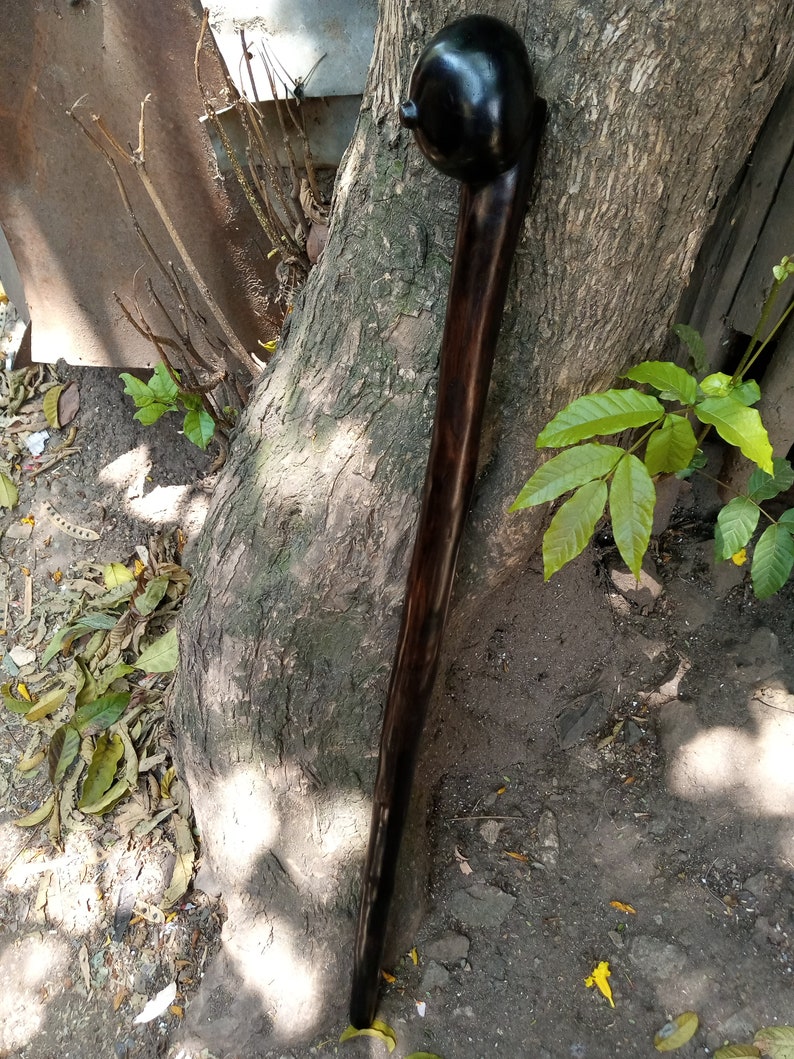 Ambidextrous Original African Cane Walking Stick Handmade | Etsy