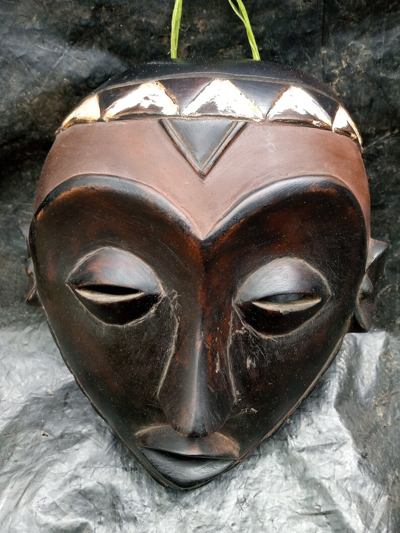 Pende Tribe Original Vintage Tribal Mask Decorative Wall Hanging USED ...