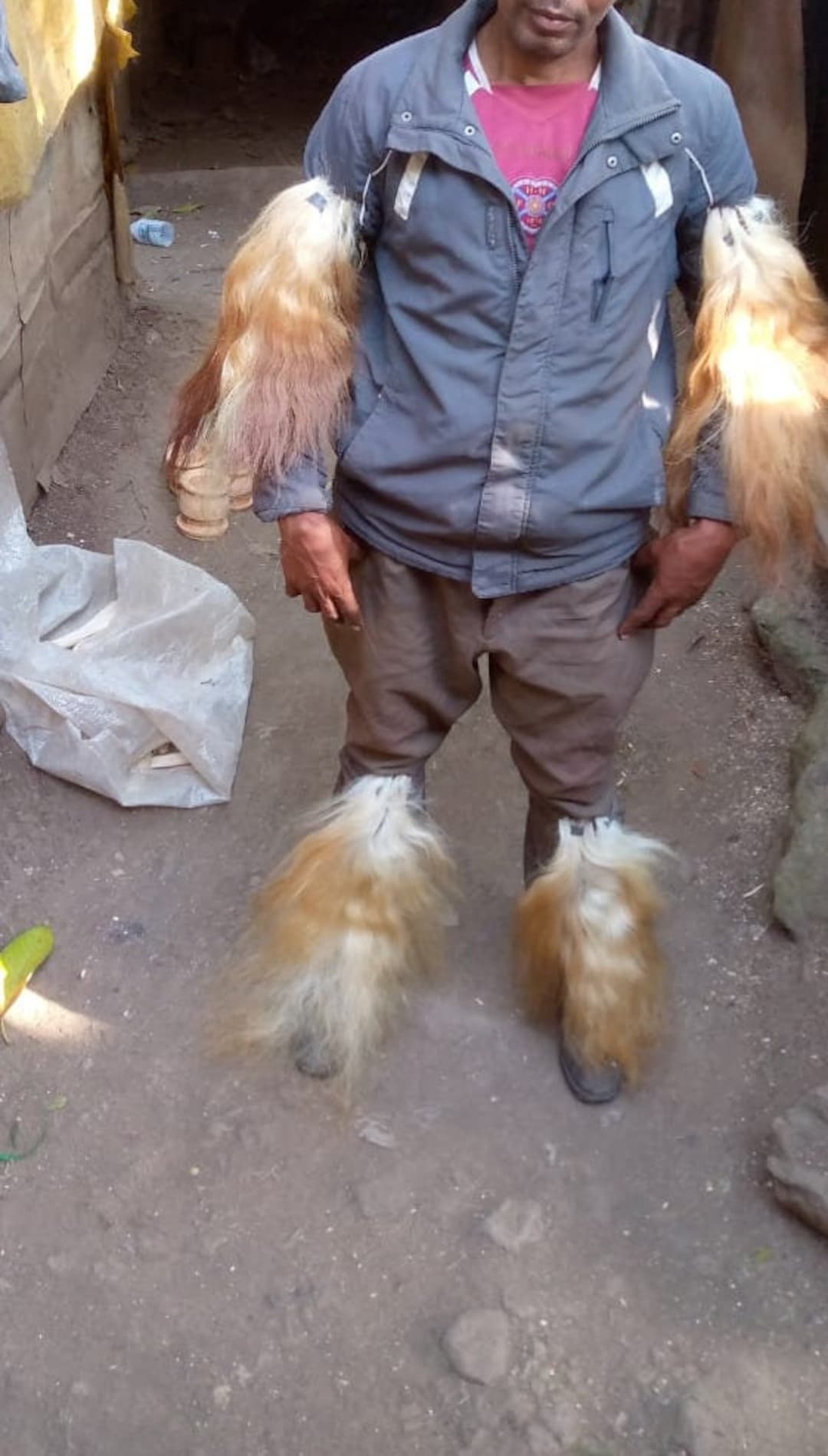 Original Set of 2 or 4 Shown Amashoba Functional Traditional Dance ...