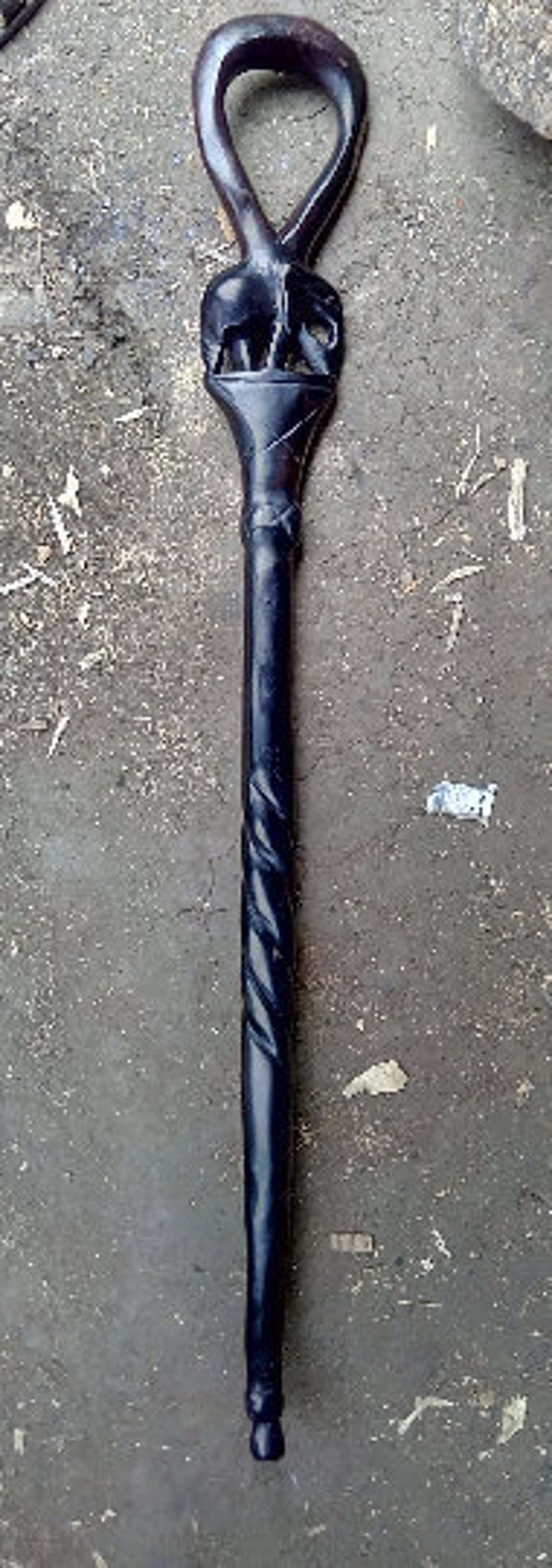 Original 1920 Style African Elephant Walking Stick Cane - Etsy