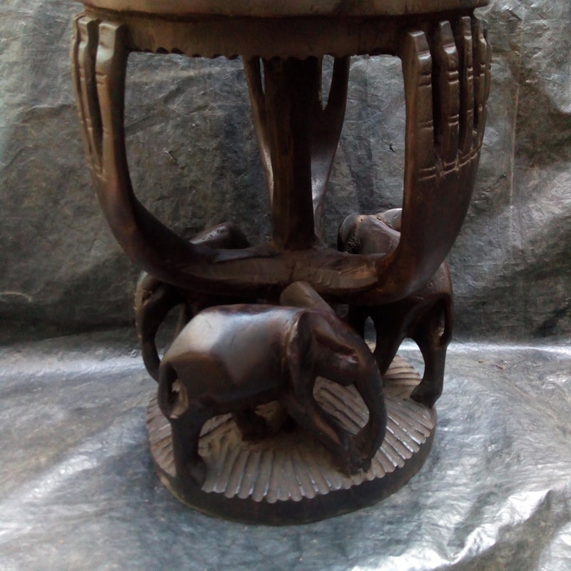 Elephant Side Table - Etsy