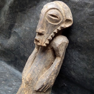 Original Primitive Bembe Tribe Rare Congolese Statue Antique Wood ...