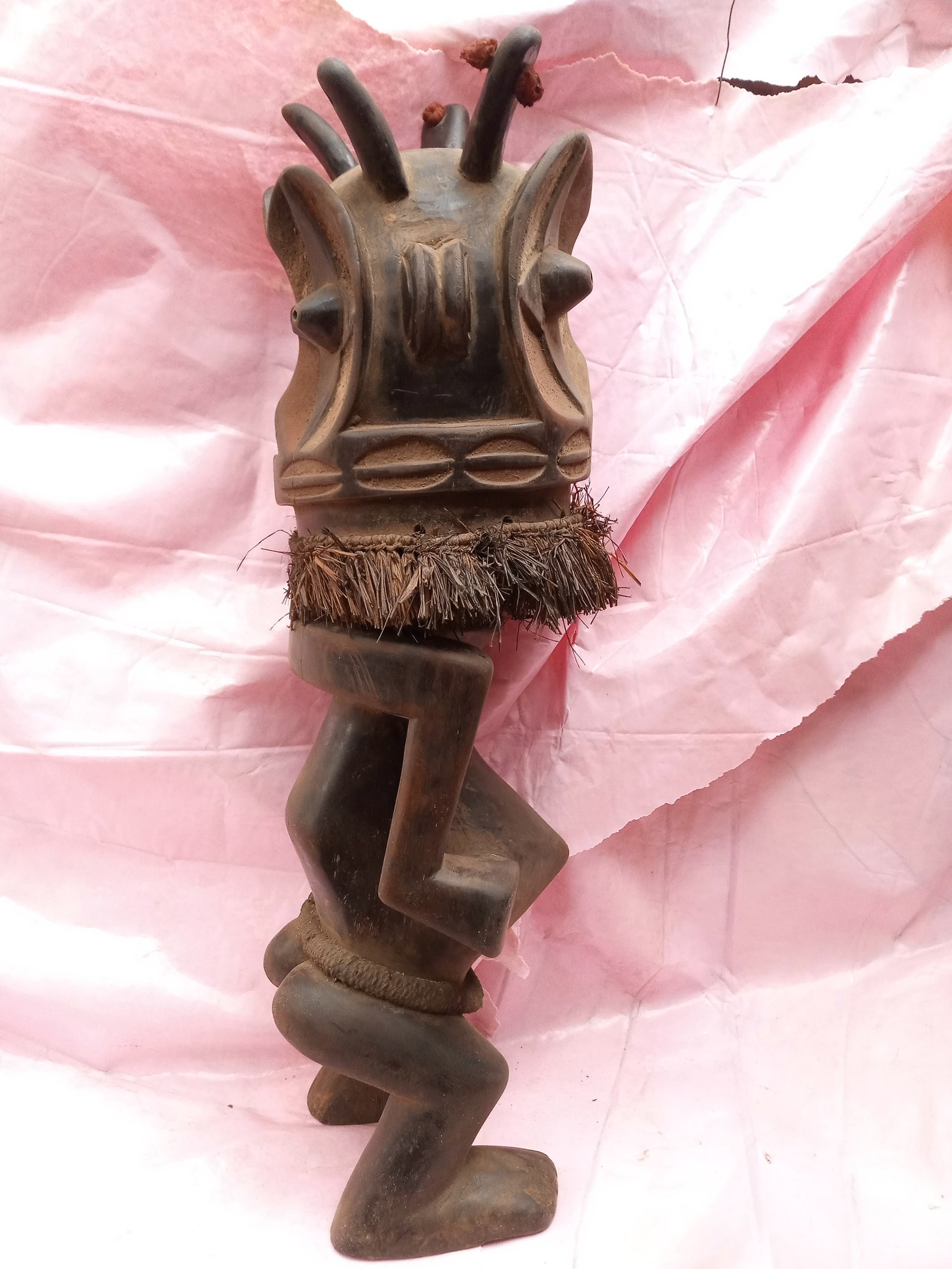 Antique Original Bembe Medicine Man Functional Statue Carved - Etsy