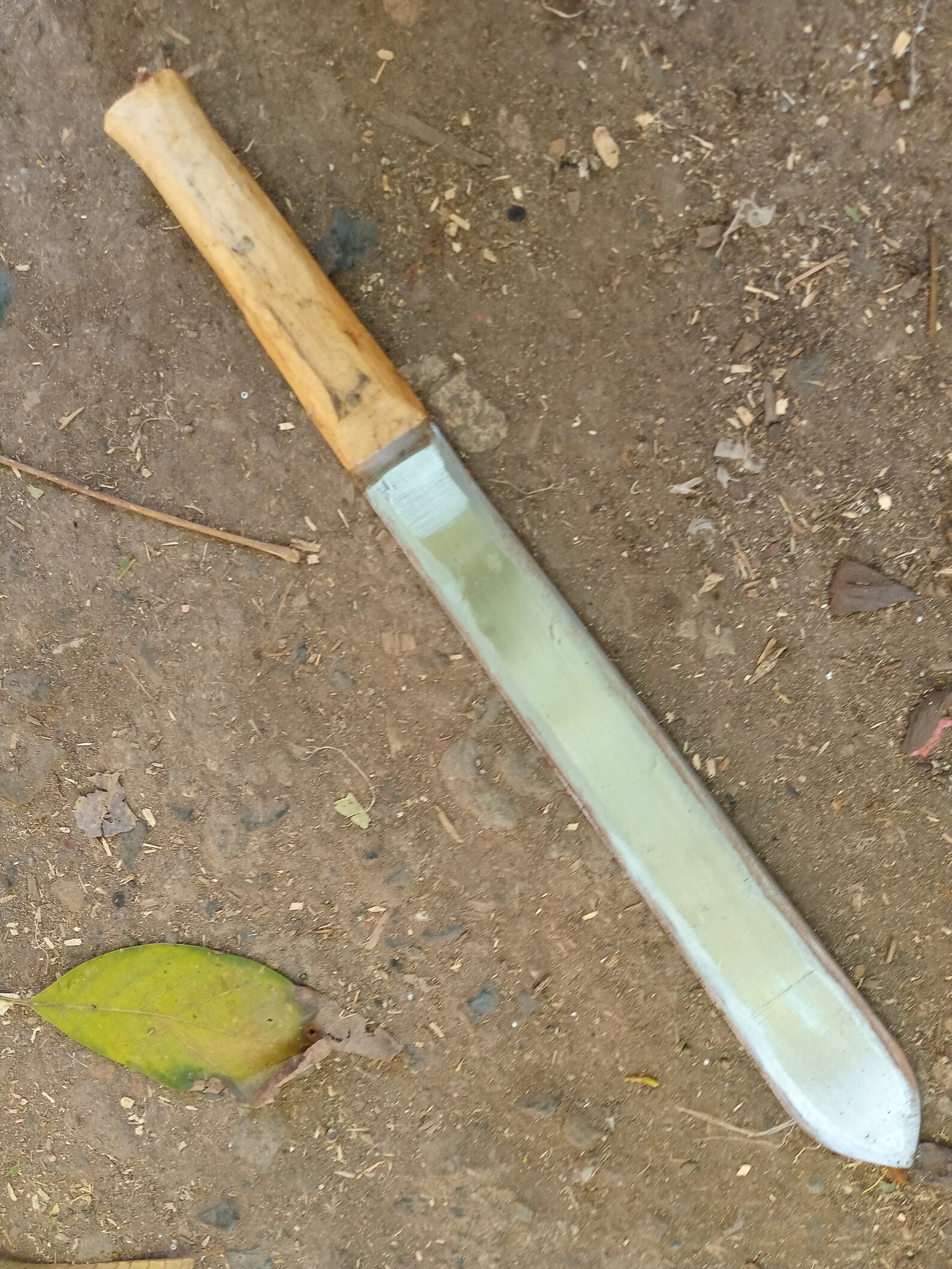 Original Maasai Machete Panga Hunting Knife High Carbon Steel Double ...