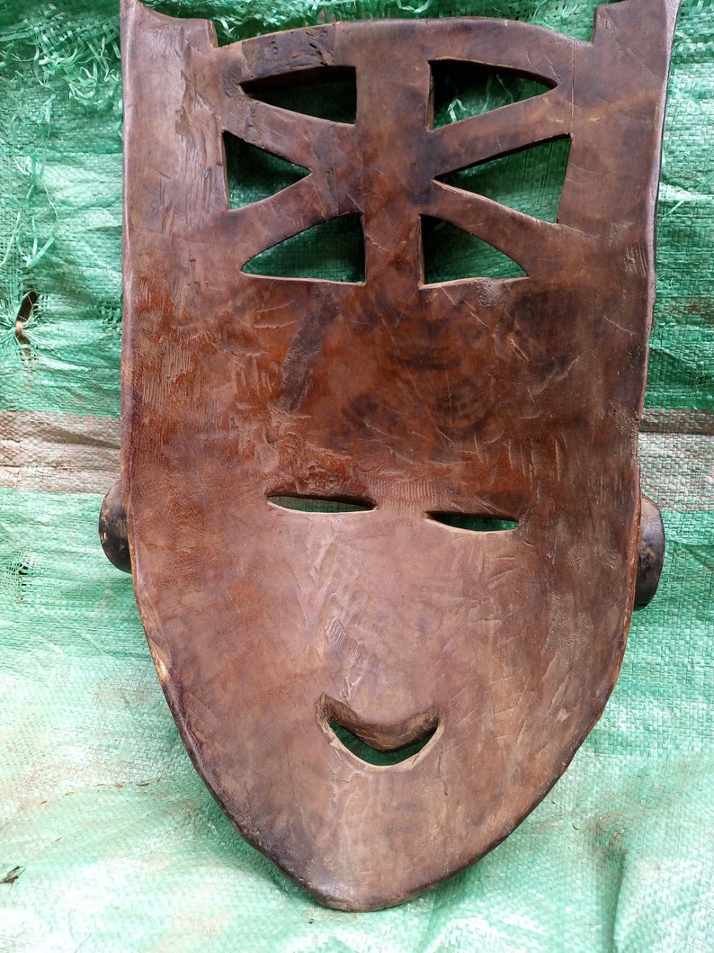 Original Songe Tribe Vintage Congo Mask DRC Africa Wood Art - Etsy