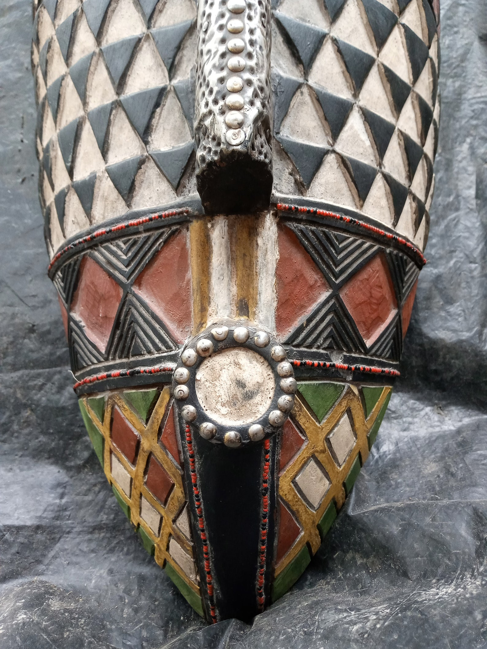 Vintage Bakuba Tribe Mask DRC Africa Congo Original Wood Art | Etsy