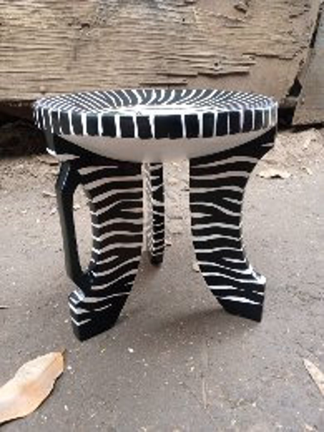 Kenya Kamba Tribe Stool Chair Solid 1-PC Jacaranda Wood African ...