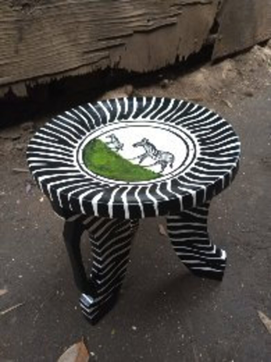 Kenya Kamba Tribe Stool Chair Solid 1-PC Jacaranda Wood | Etsy