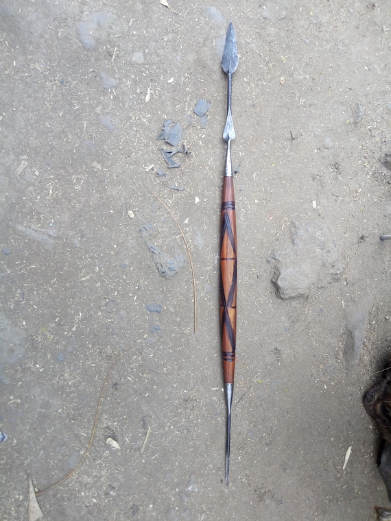 Maasai Spear Original Fully Functional 40IN Handmade Kenya | Etsy Australia