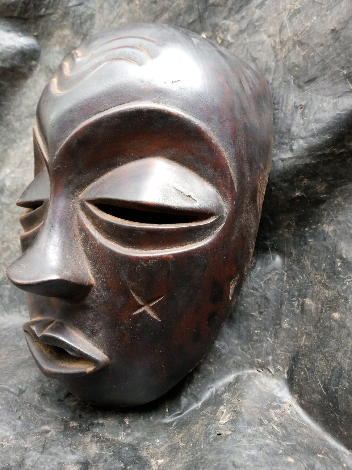 Pende Tribe Original Vintage Tribal Mask Decorative Wall - Etsy