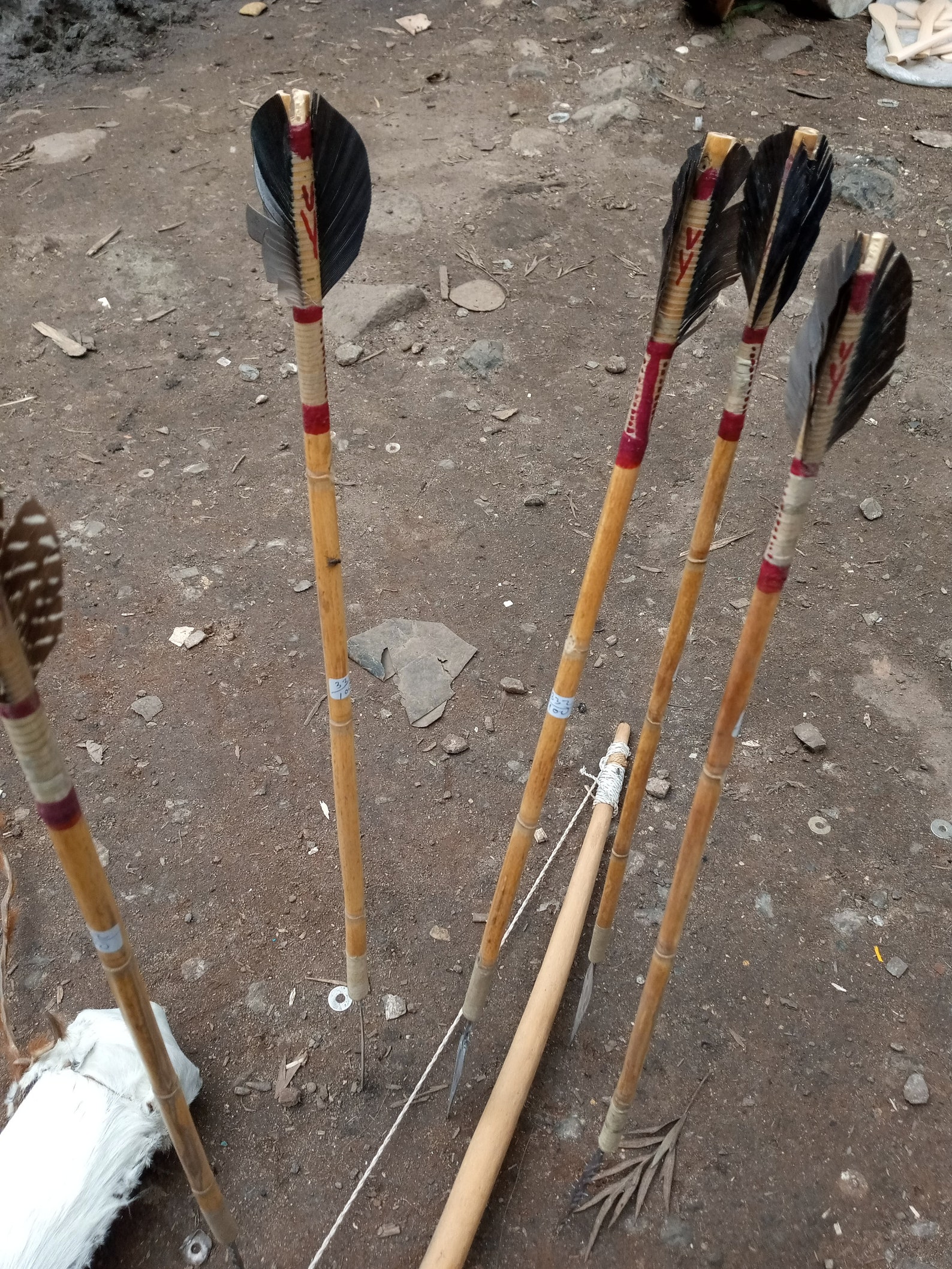 Bow Arrows Quiver Archery Set Fully Functional Kamba Tribe - Etsy