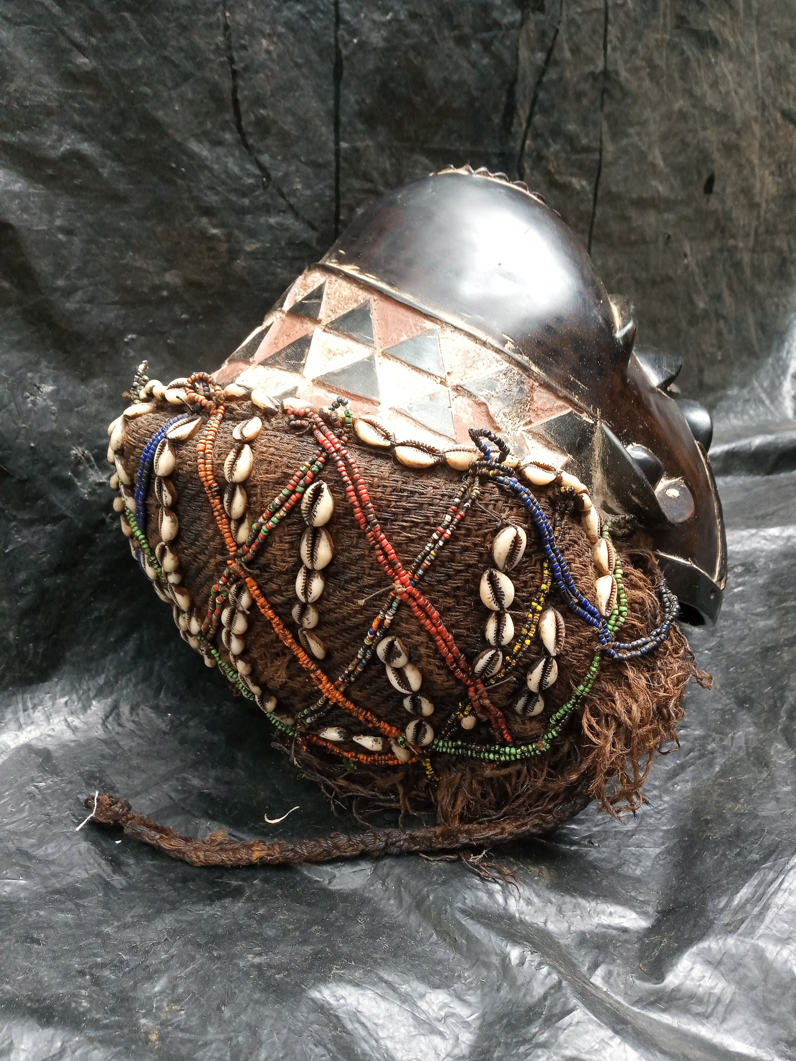 Original Pende Tribe Vintage Tribal Maske Kauri Muscheln - Etsy.de