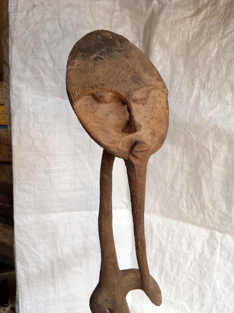 Original Antique Style 1PC Solid Jacaranda Wood "kamba Dancing Woman ...