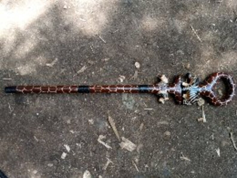 African Zebra Giraffe Lion Hiking Walking Stick Custom Cane | Etsy