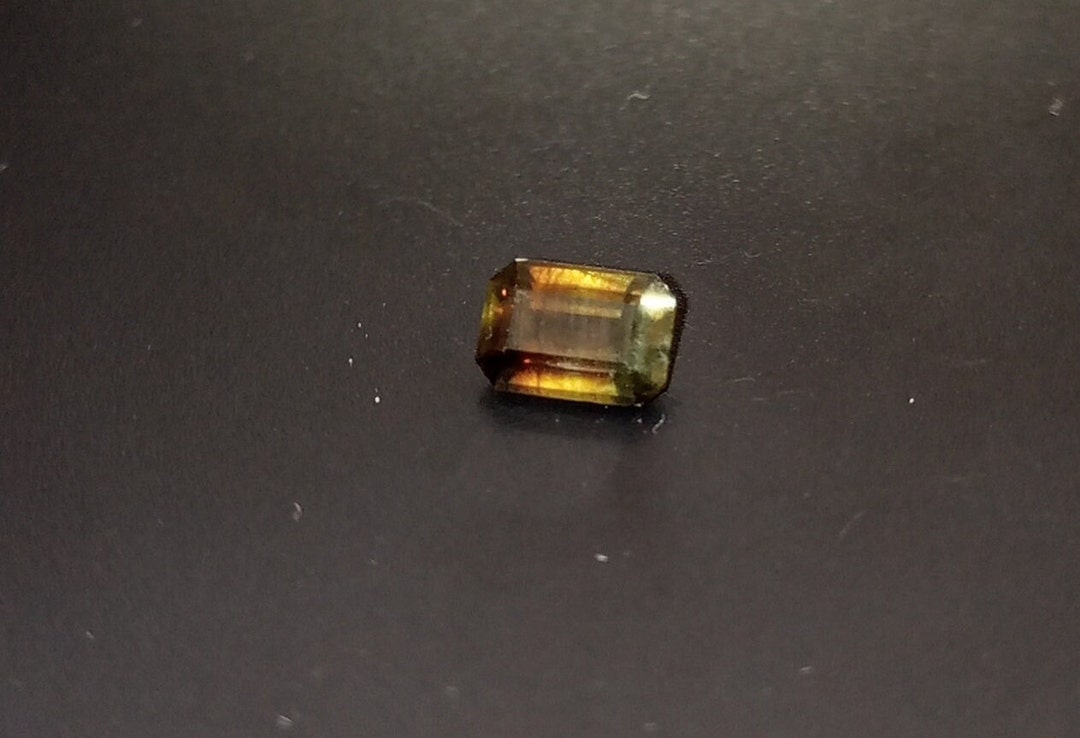 Rare 1.88ct Tri Color African Sheen Sapphire Untreated Natural Gemstone ...