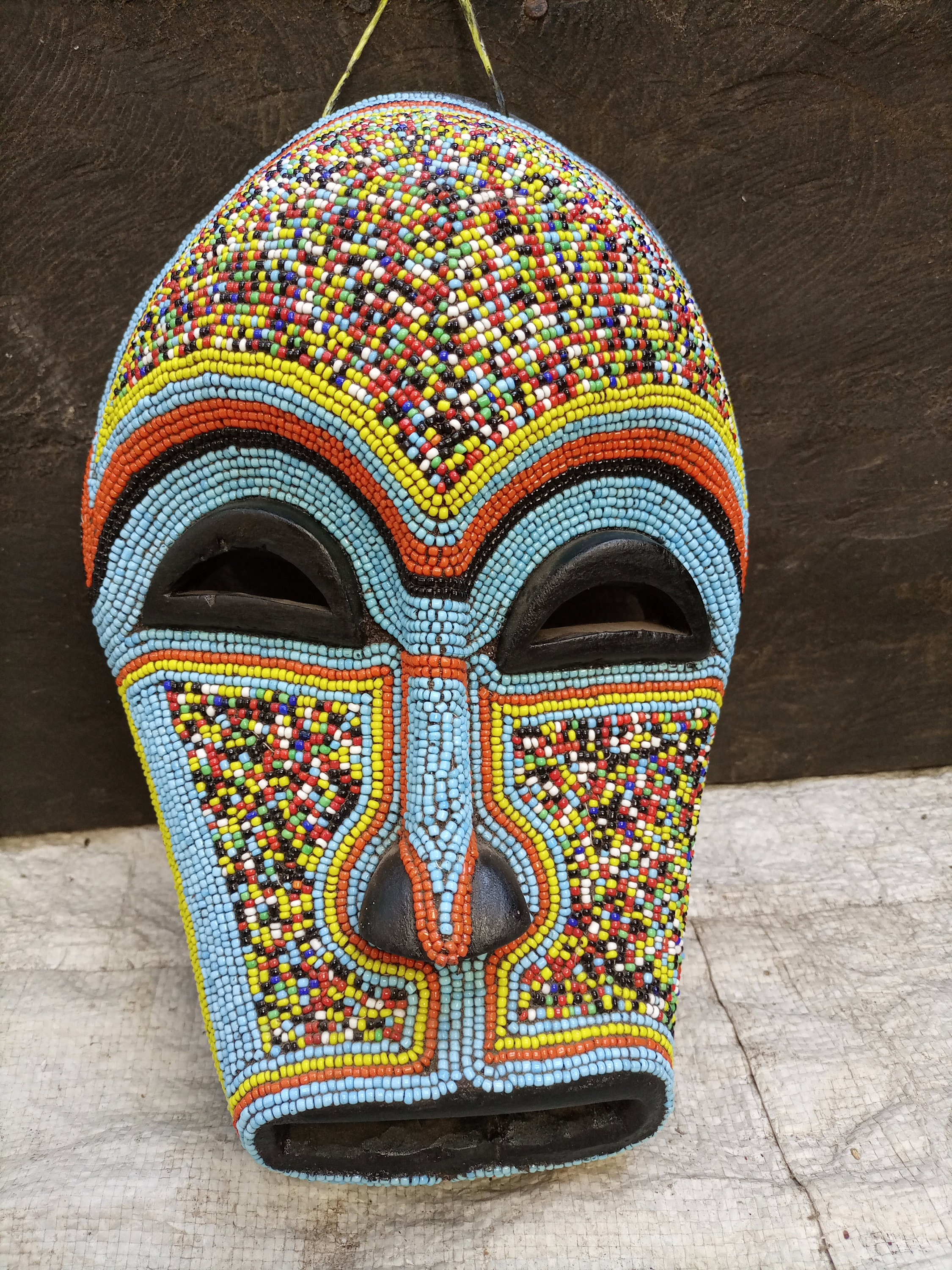 Original Kwele Tribe Tribal Mask Gabon West Africa Wood Art - Etsy