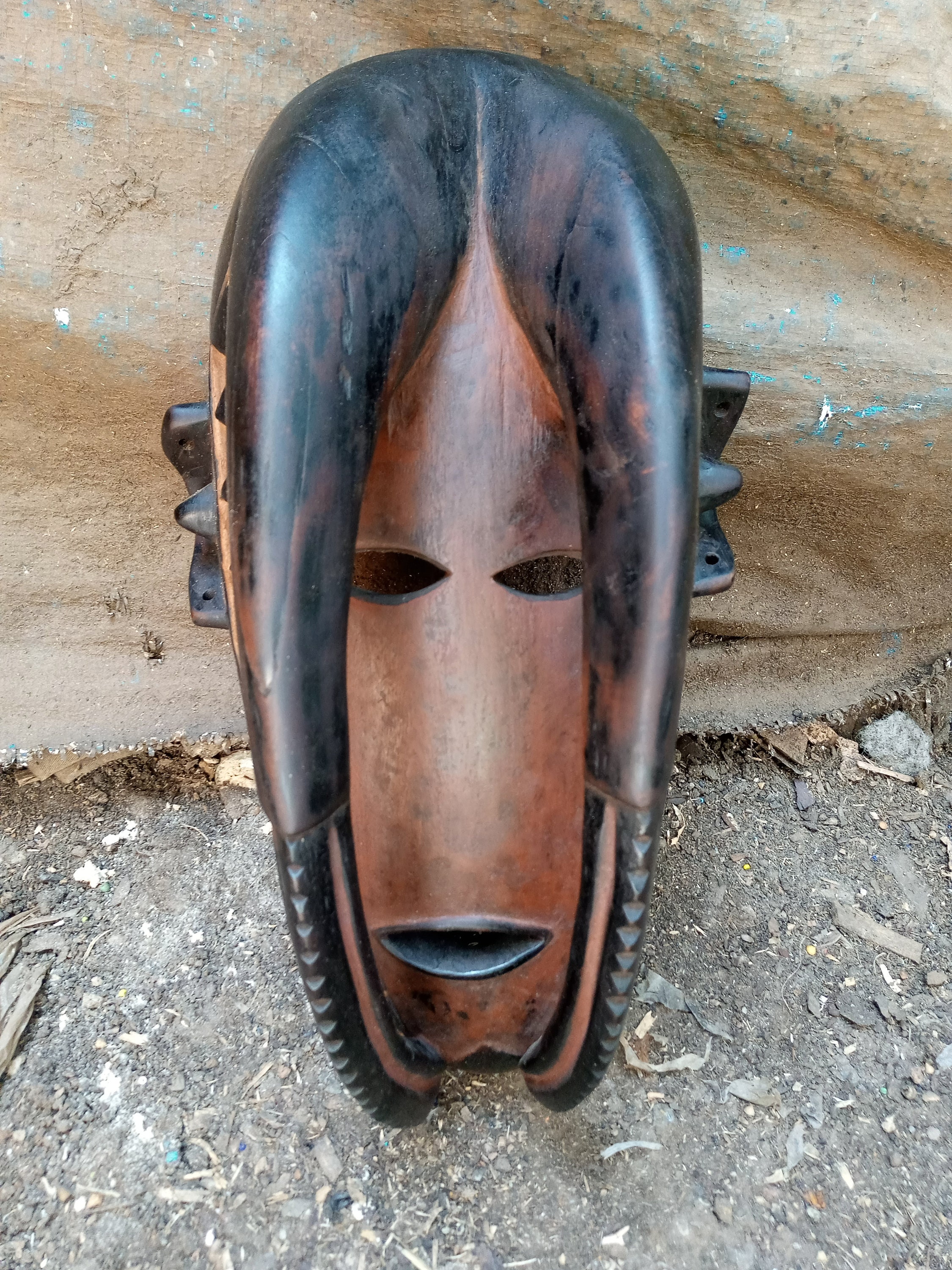 Functional Kwele Tribe Tribal Mask Gabon West Africa Wood Art - Etsy
