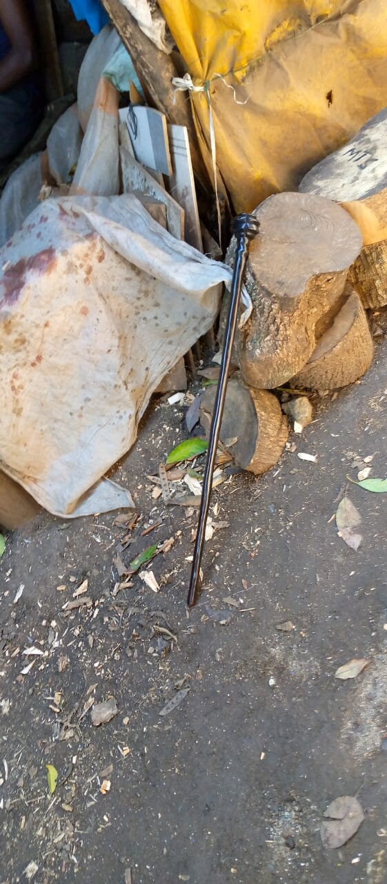 Traditional South African Style Walking Stick Cane Unisex Solid 1PC ...