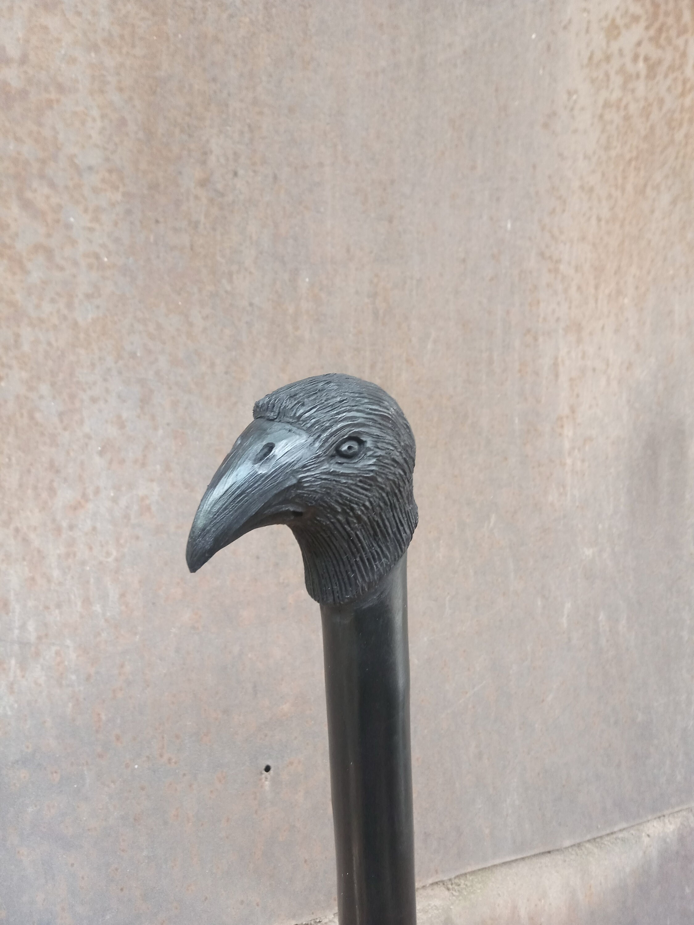 Original African Crow Walking Stick Hiking Cane Bird Kenya | Etsy